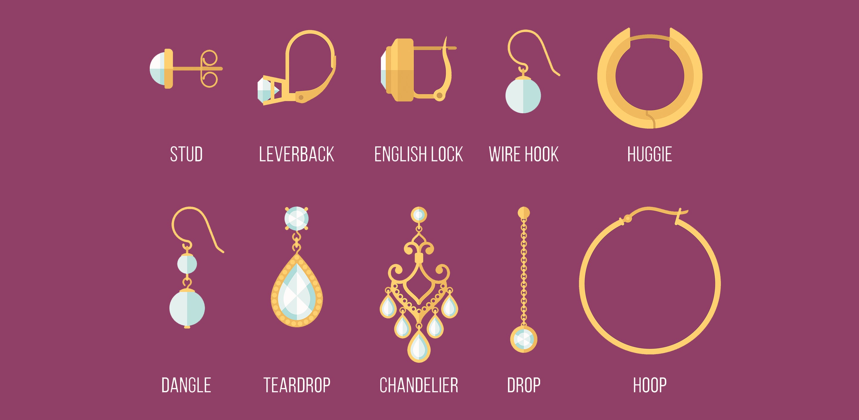 Earring Style Guide – Foot Petals